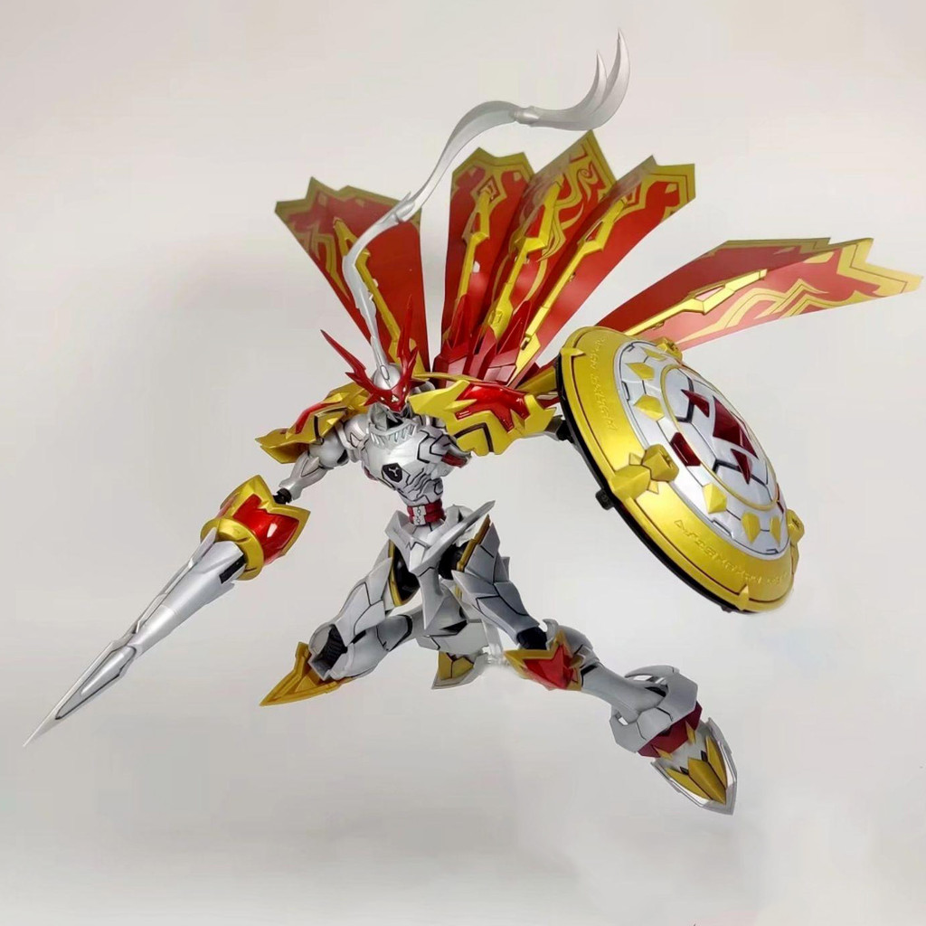 Red Lotus Knight Beast X Antibody Bandai FRS Digimon Model Brand New ...