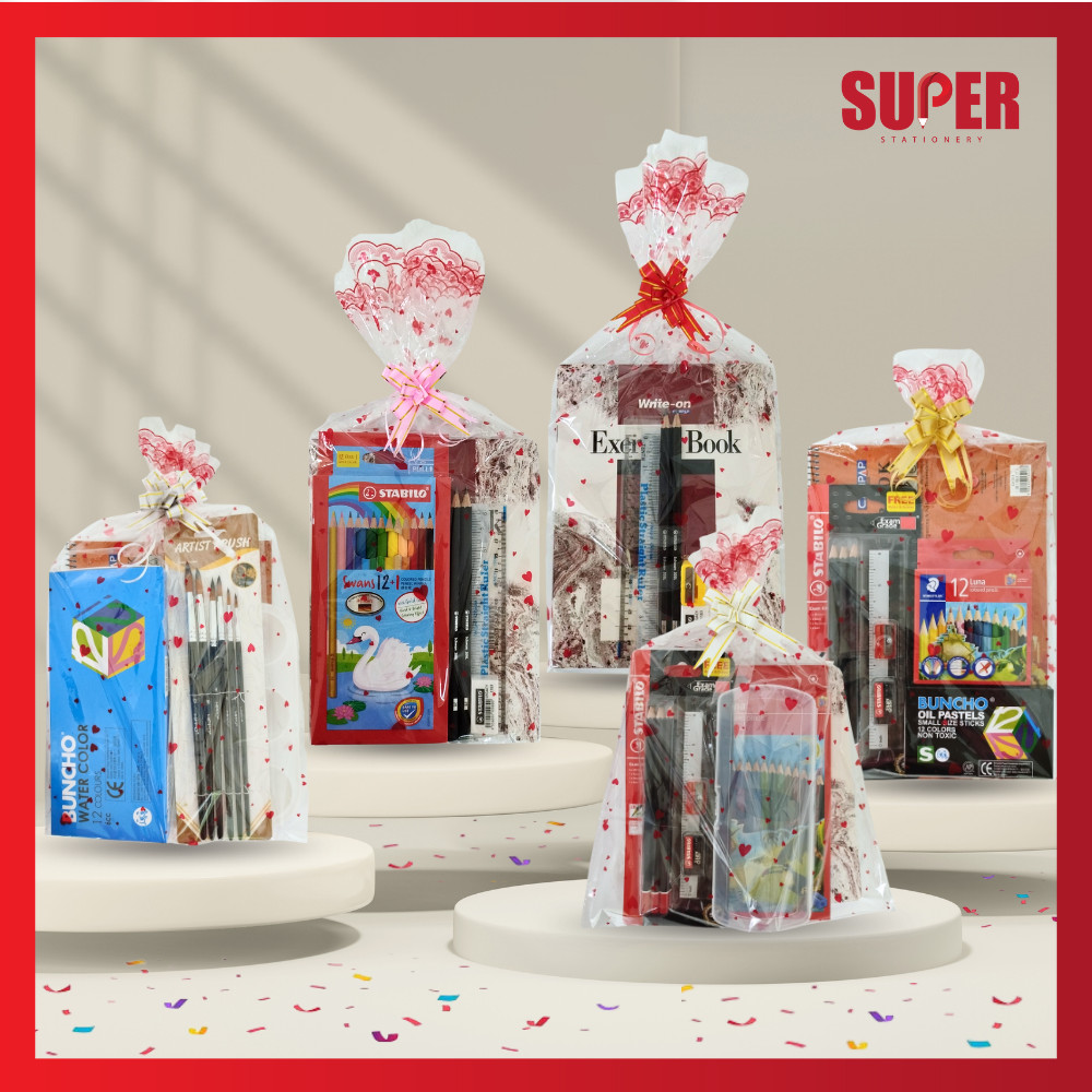 [Super Stationery] Set Hadiah Alat Tulis Stationery Hamper Gift Sets ...