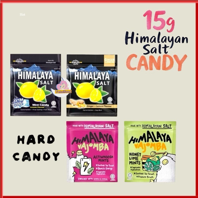 1pkt (15g) Himalayan Salt Candy / Gula Lemon Candy Vajomba Sweet /Honey ...
