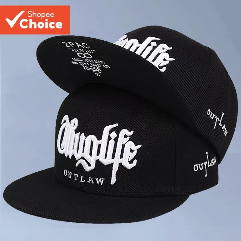 2PAC Thug Life Baseball Hat – Unisex Adjustable Hip Hop Cap for Casual ...