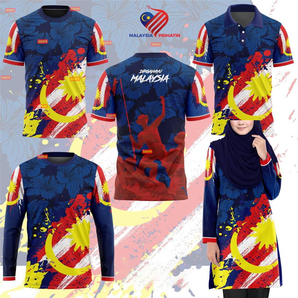 1957 Merdeka Inspired 68th Malaysia Anniversary - Men's & Women's Retro ...