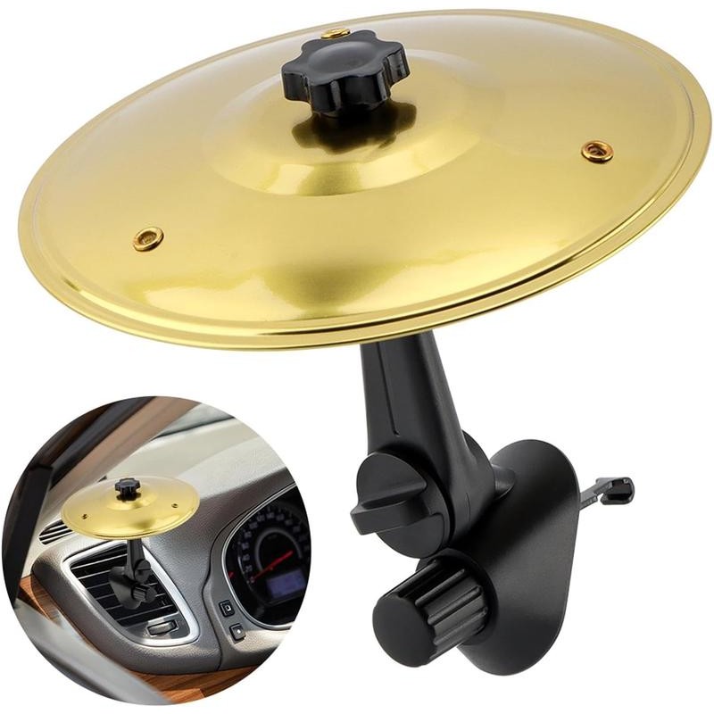 CarCymbal - Fun Air Vent Clips Drum Cymbal, Easy Clip-On Mini Cymbal ...