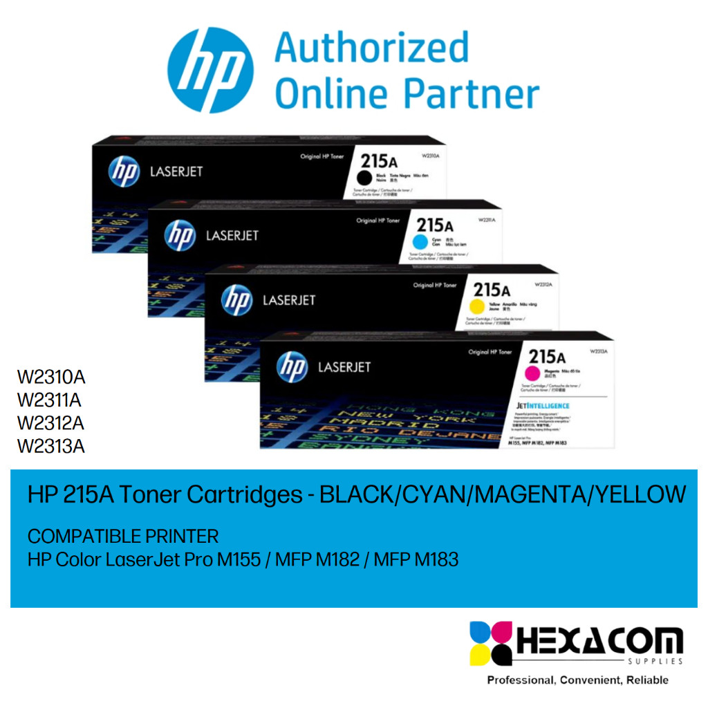 HP 215A Toner Cartridge W2310A/W2311/W2312/W2313 | Shopee Malaysia