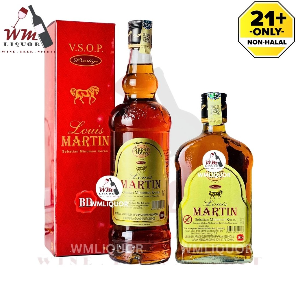 Louis Martin V.S.O.P ( 700ML / 350ML ) 🥃Brandy/Whisky/VSOP/Liquor ...
