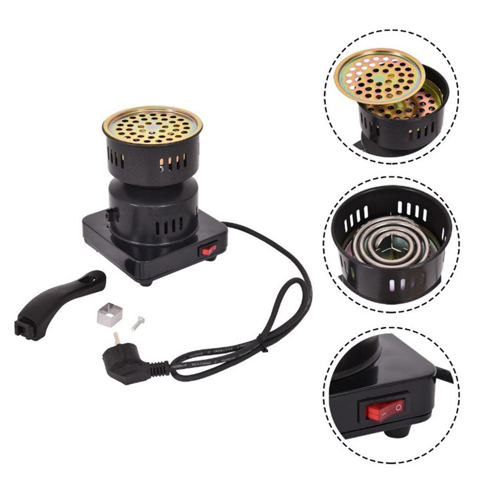 {Warm} de Portable Hot Plat Fast Burning Shisha Hookah Charcoal Burner ...