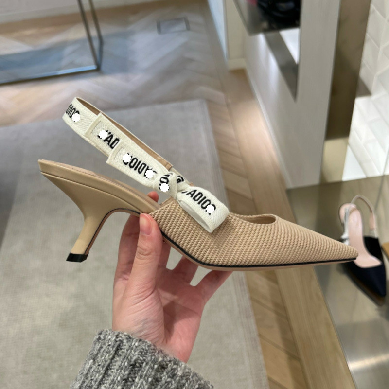 Ladies Sandals d Knitted Letters 2023 Summer Home European Station New ...