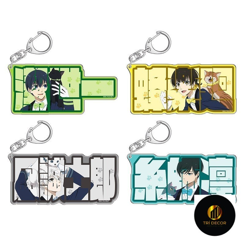 Key Chain, Standee, BLUE LOCK Anime Isagi Yoichi Chigi Manga Japanese ...
