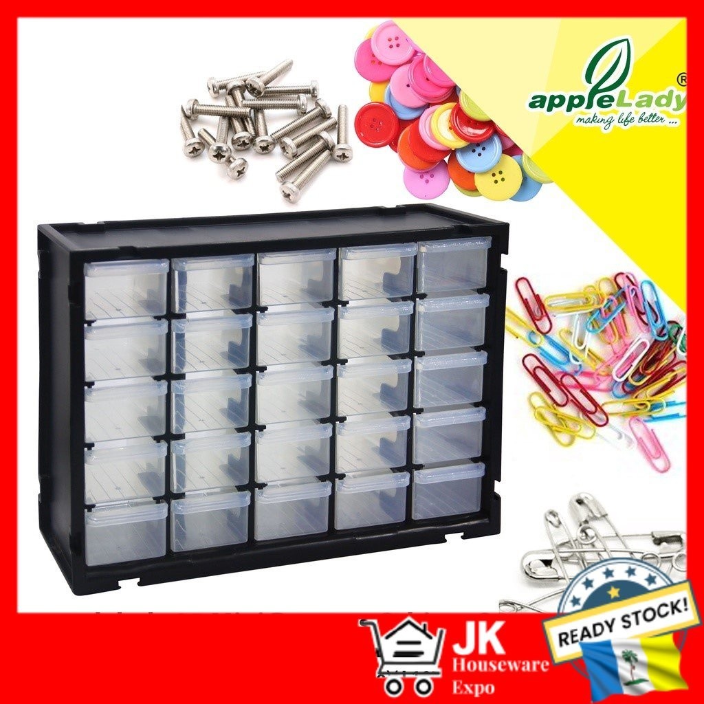 25 Mini Drawer Cabinet/Tahan Lasak 25 laci kecil kabinet ...