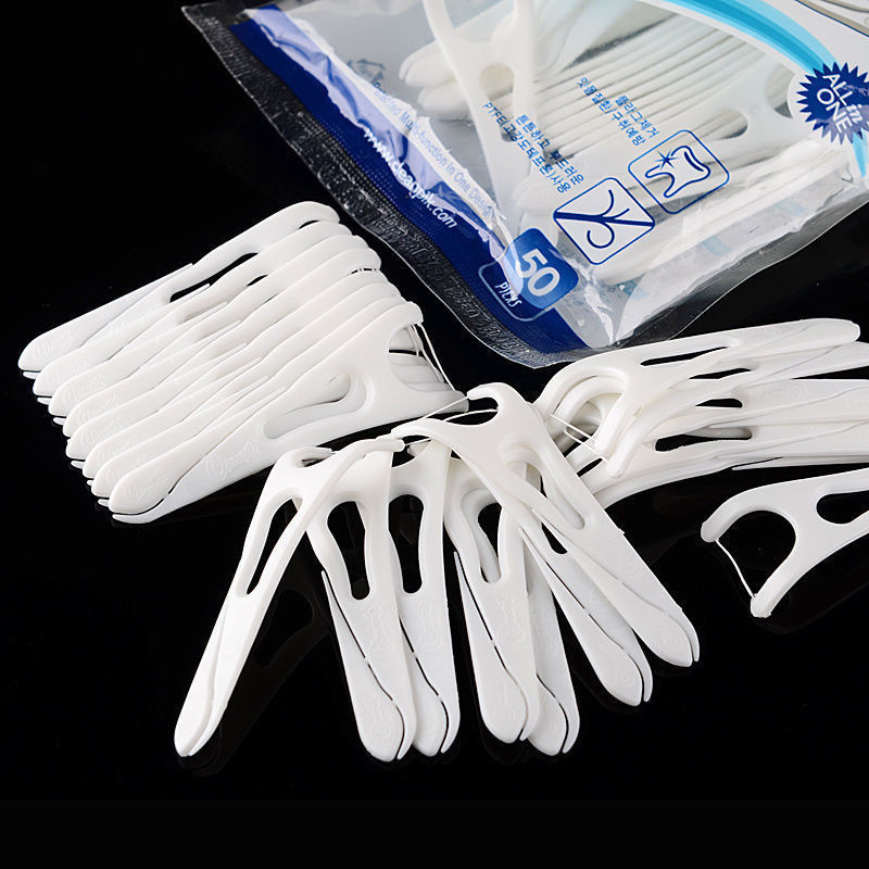 The Third Generation Y-Shaped High-End Dental Floss Stick Bow-Shaped ...