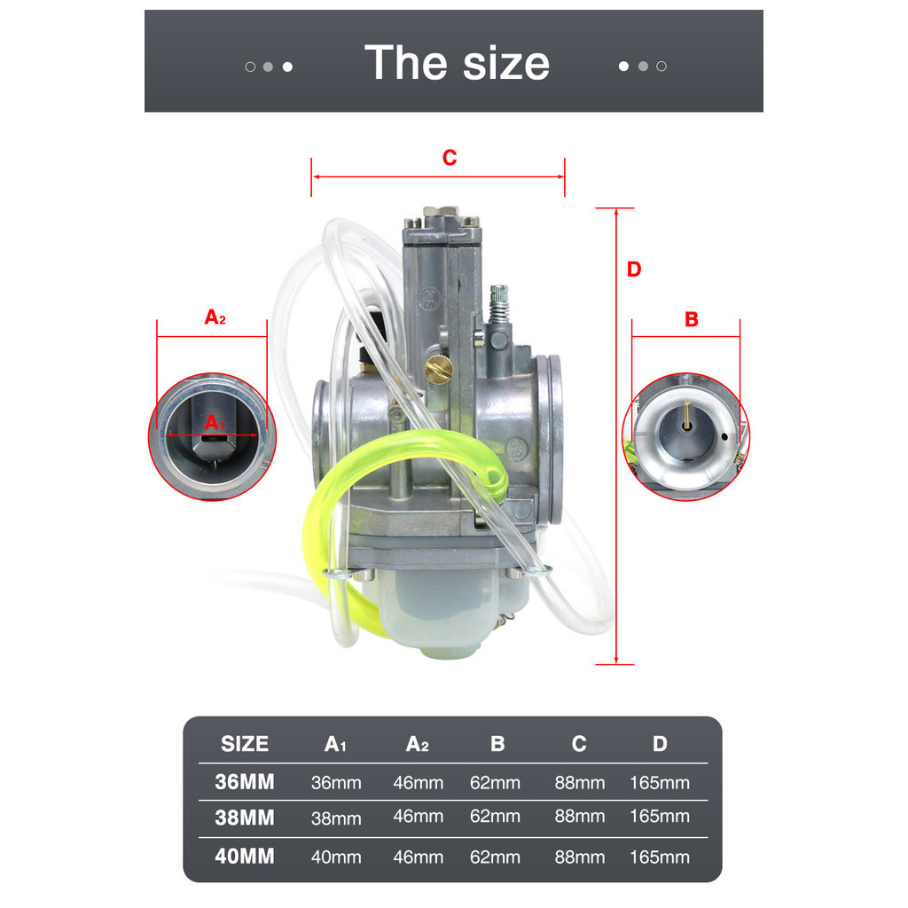 For Yamaha YZ250F KX250F RMZ250 CRF250R CRF450R 36mm 38mm 40mm Lectron ...