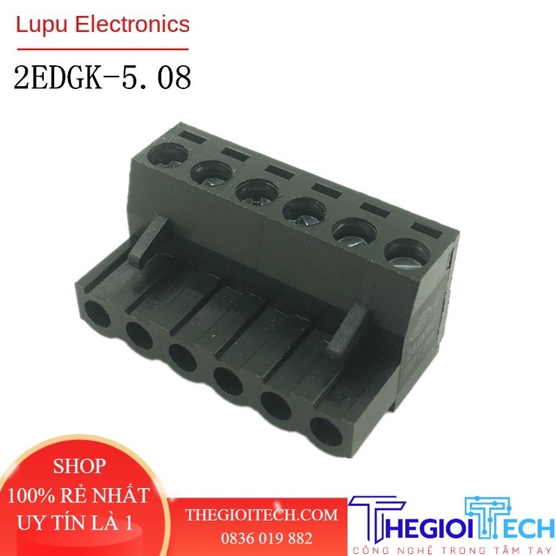 Domini Connector Device Connector Black PCB 2EDGK 5.08M EDGK Removable Connector Block Distance ...