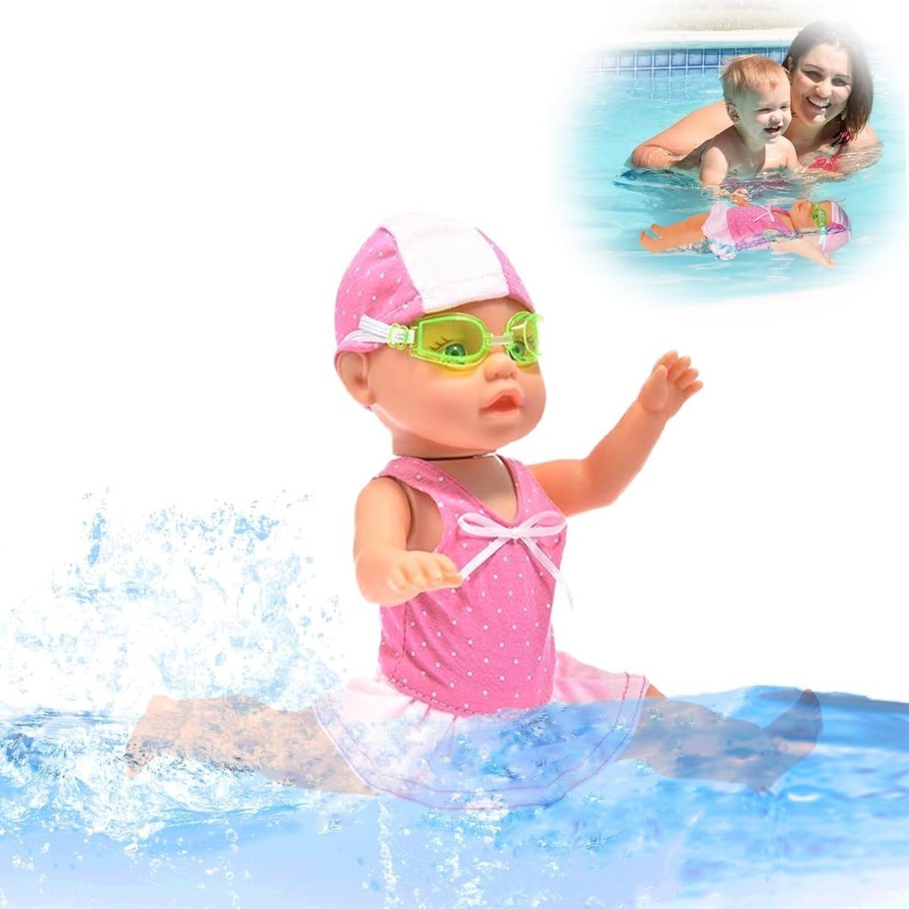 2024 New Upgraded Waterproof Swimmer Toy, Swimming Baby Toy,Electric ...