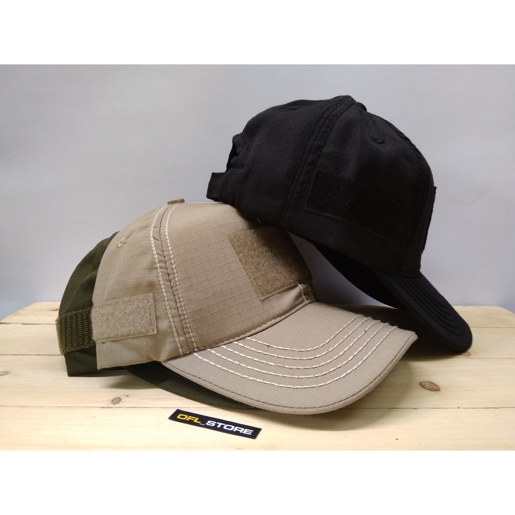 Velcro cap | Army hat | Tactical Hat Topitopi24 | Shopee Malaysia