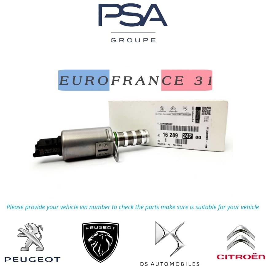 1628924280 Solenoid Cam Valve For Peugeot 208 308 408 3008 508 5008 RCZ ...