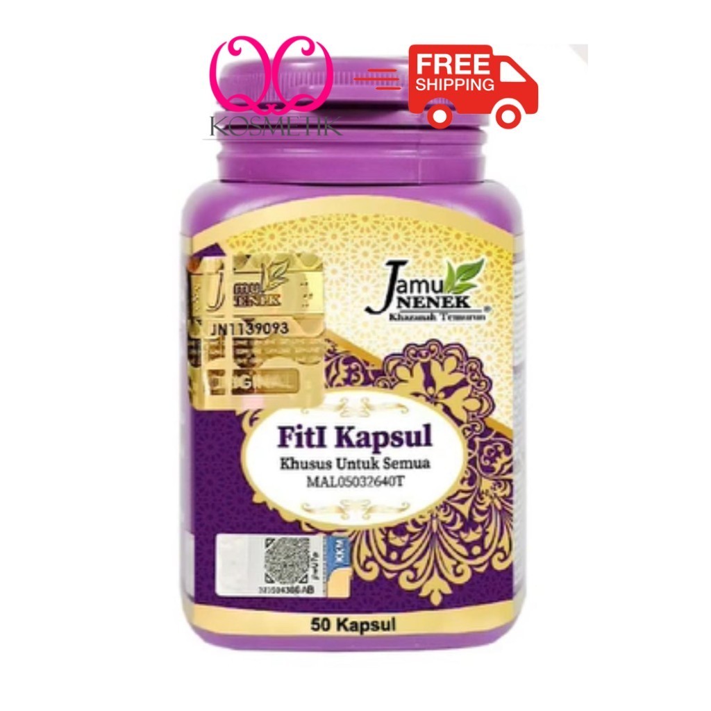 (Terbaru 2022) JAMU NENEK Fit I Kapsul Lulus KKM Kurus Slimming QR Code ...