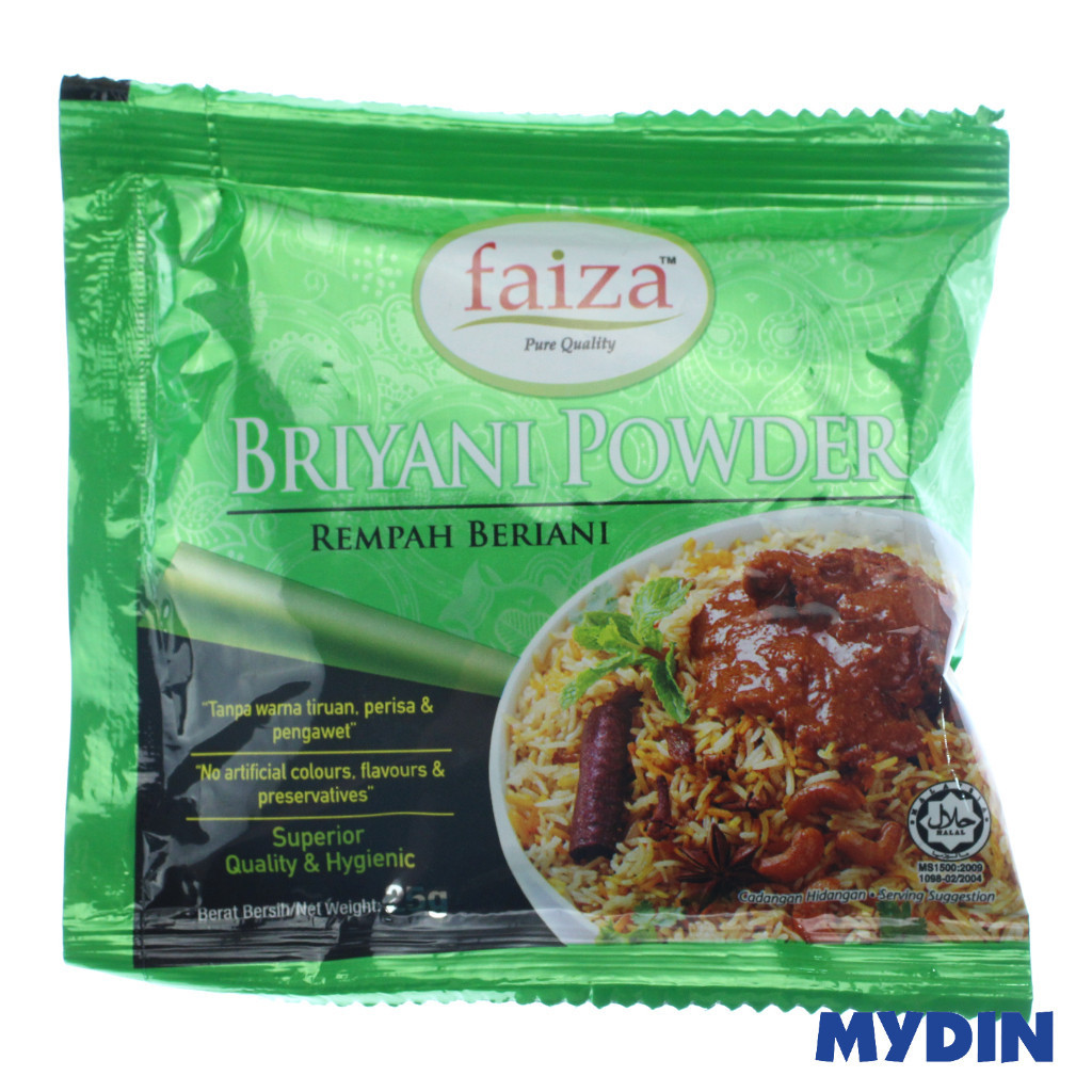 Faiza Briyani Powder (25g) | Shopee Malaysia