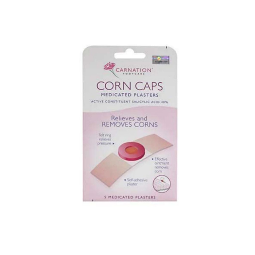 CARNATION CORN CAPS MEDICATED PLASTERS 5s | Shopee Malaysia