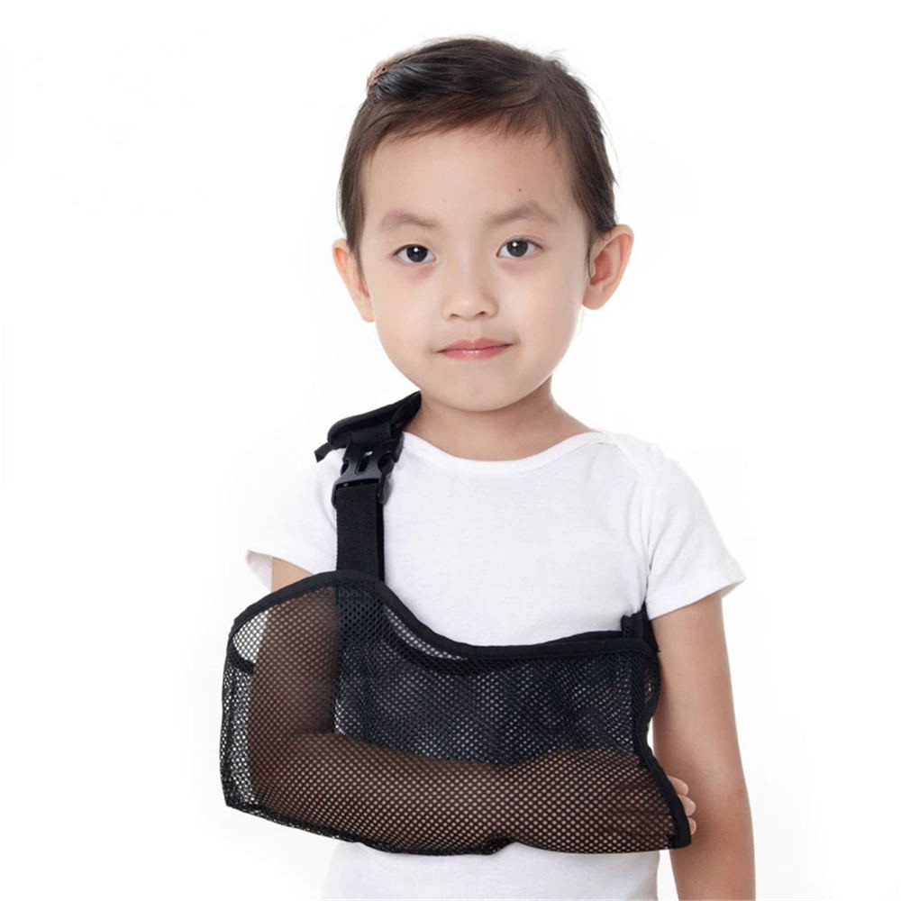 Kids Forearm Sling Breathable Mesh Arm Shoulder Dislocated Fixed Strap ...