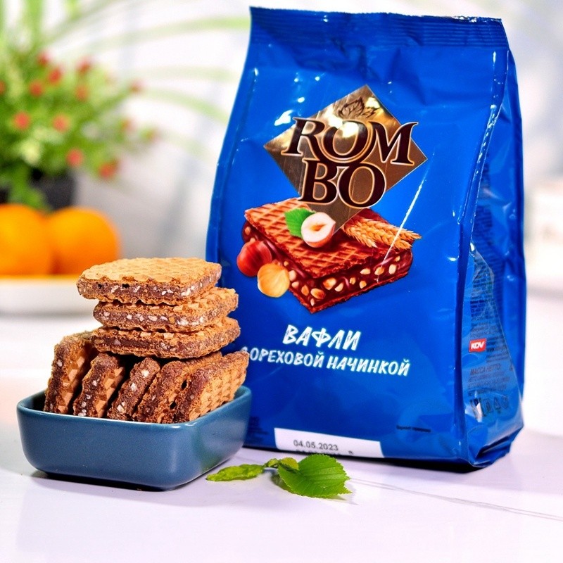 Russian Original Imported KdV Hazelnut Filled Chocolate Crispy Wafer ...