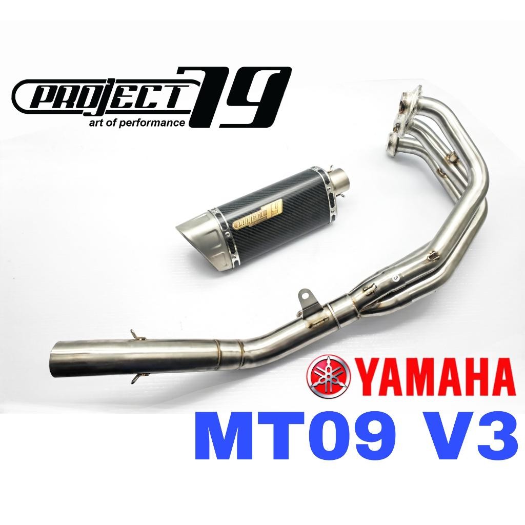 Exhaust Project79 Yamaha MT09 V3 New Full System Manifold Stainless ...