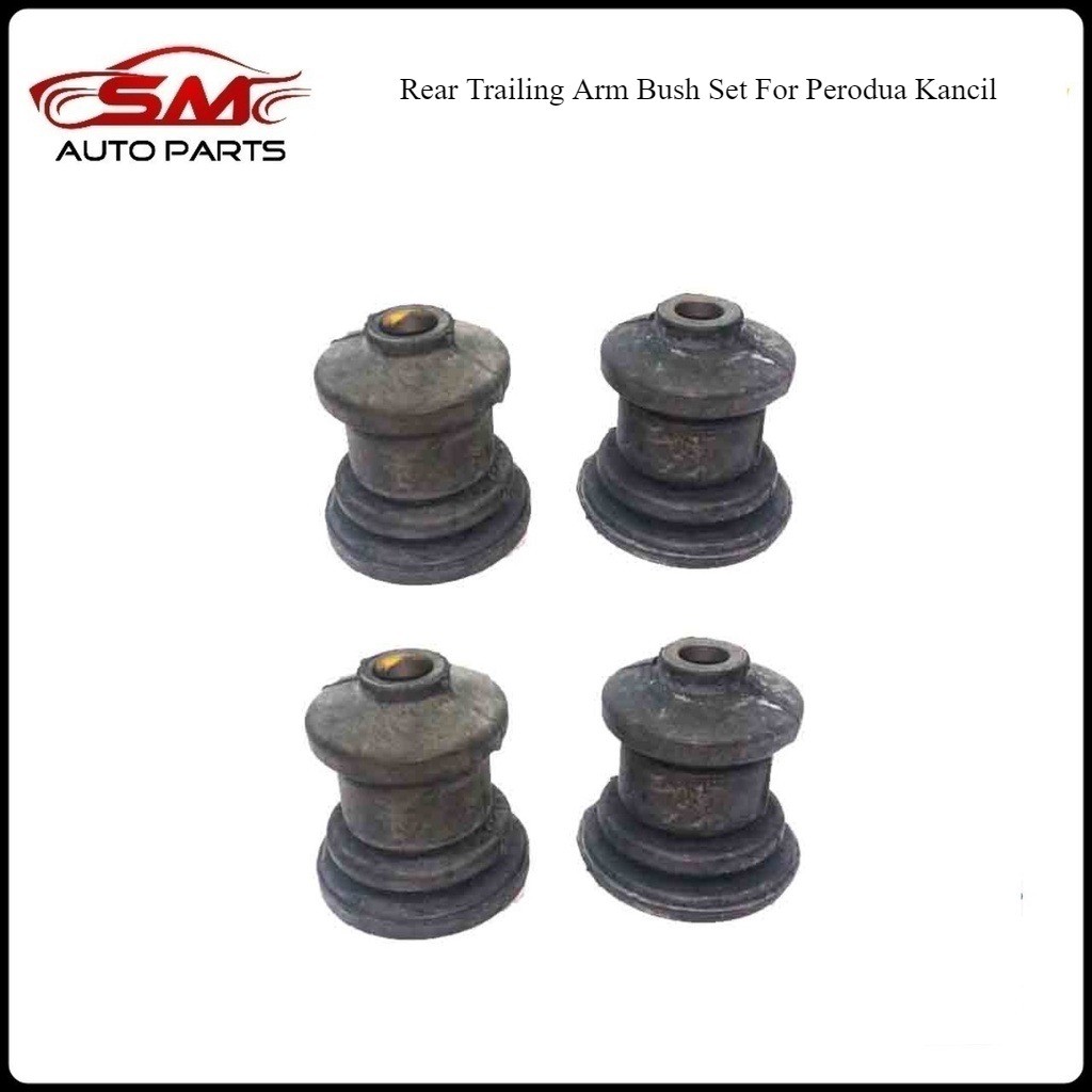 SM Rear Trailing Arm Bush Set For Perodua Kancil ( 1Set 4Pcs ) | Shopee ...