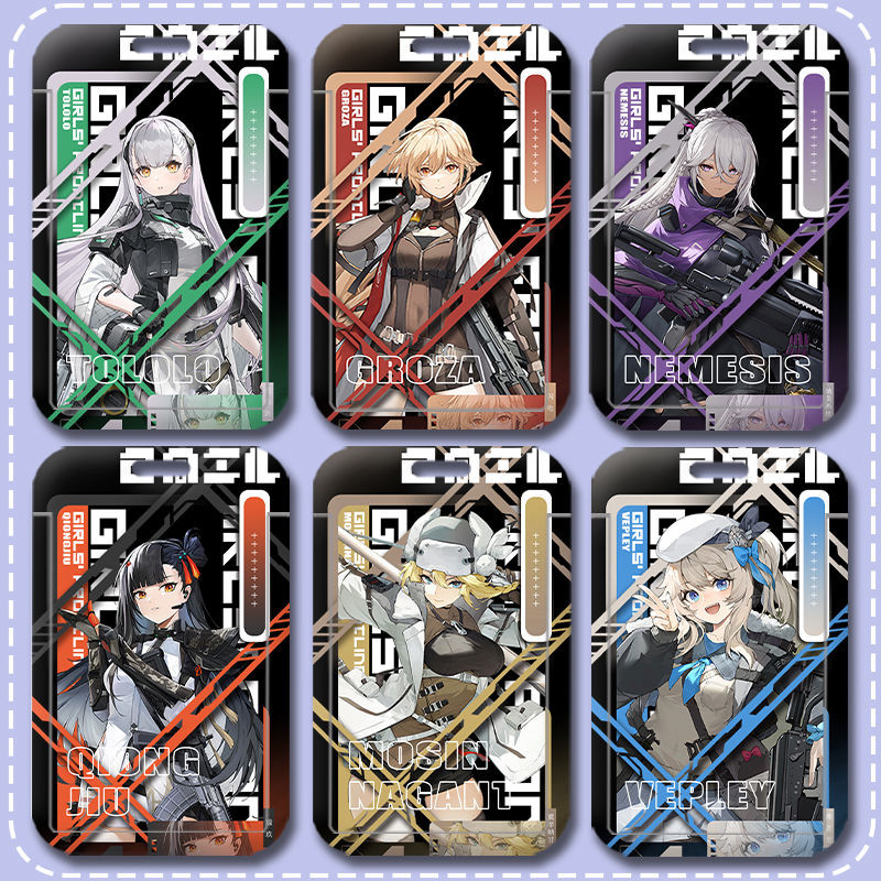 GIRLS' FRONTLINE 2:EXILIVM >Comic Card Holder Student Card Holder Bus ...