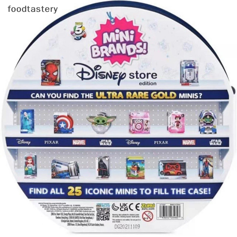FTY 5 Surprise Mini Brands Series Mystery Capsule Real Miniature Brands ...