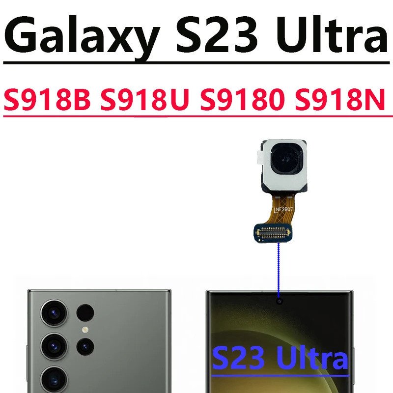 For Samsung Galaxy S23 Ultra 5G SM-S918 Front Facing Camera Replacement ...