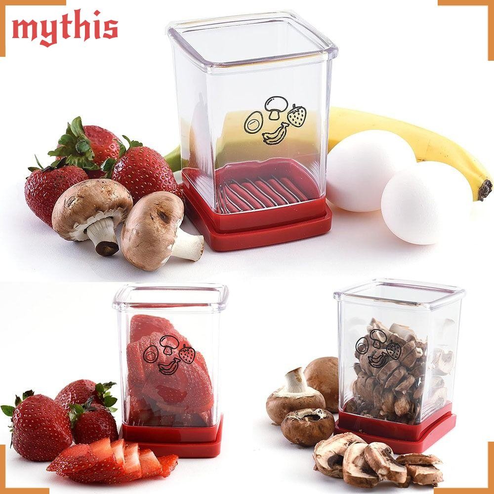 [MYTHIS] Fruit Vegetable Slicers, Quick with Push Plate Speed Slicer ...