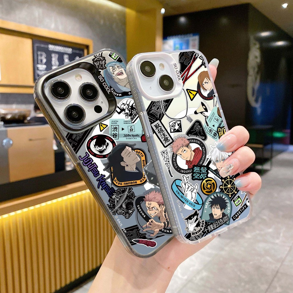 Jujutsu Kaisen Gojo Satoru Label Casing For IPhone 16 Pro Max 15 14 12 ...