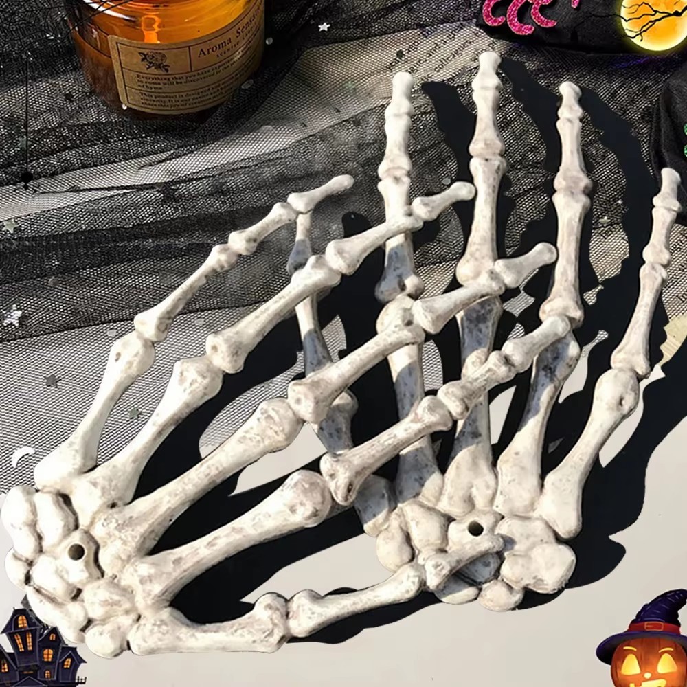 Halloween Decoration Products - Realistic Fake Skeleton Hand ...
