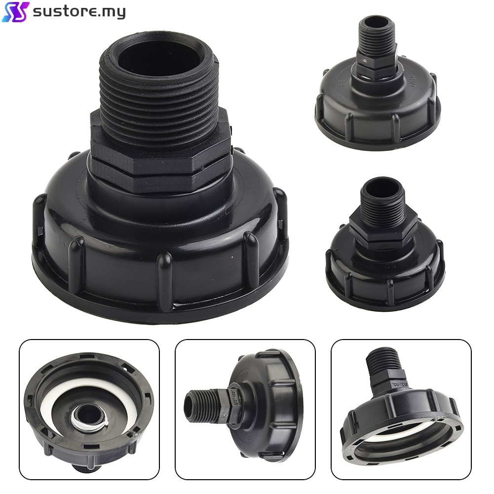[Super] IBC Container Adapter S60x6 Cap External Thread 1inch Lid Water ...