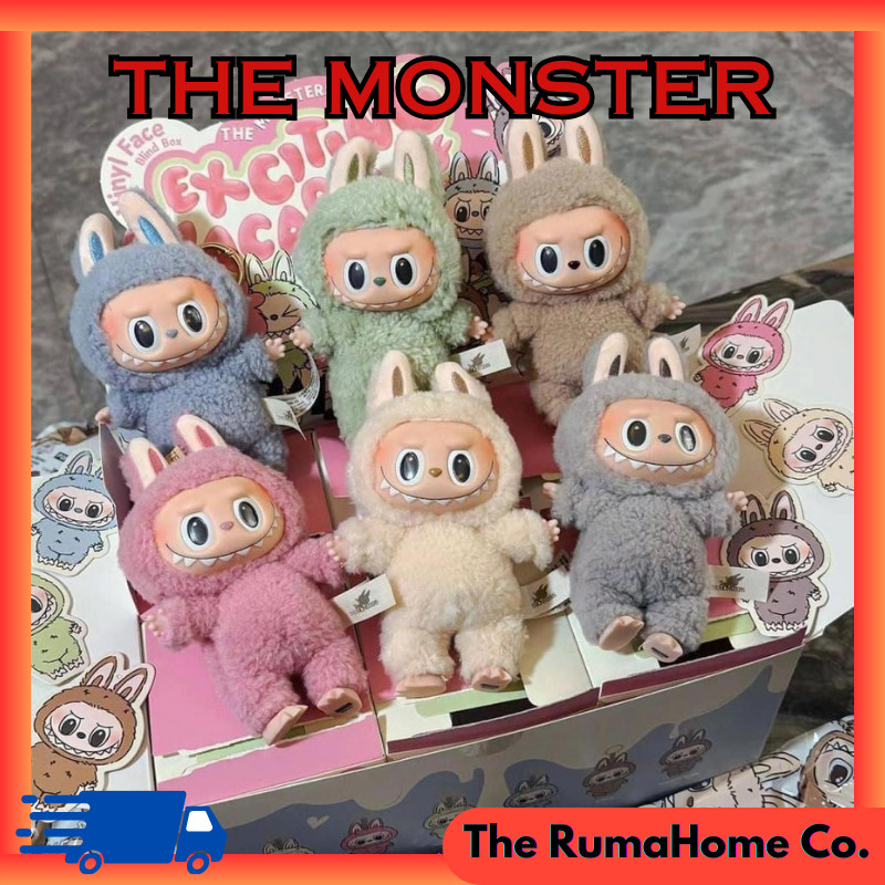 Mystery / Blind Box OEM Heart-Beating The Monster Ethylene Face Series ...