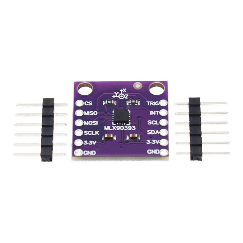 MLX90393 Digital 3D Hall Effect Sensor Linear Displacement Angle ...