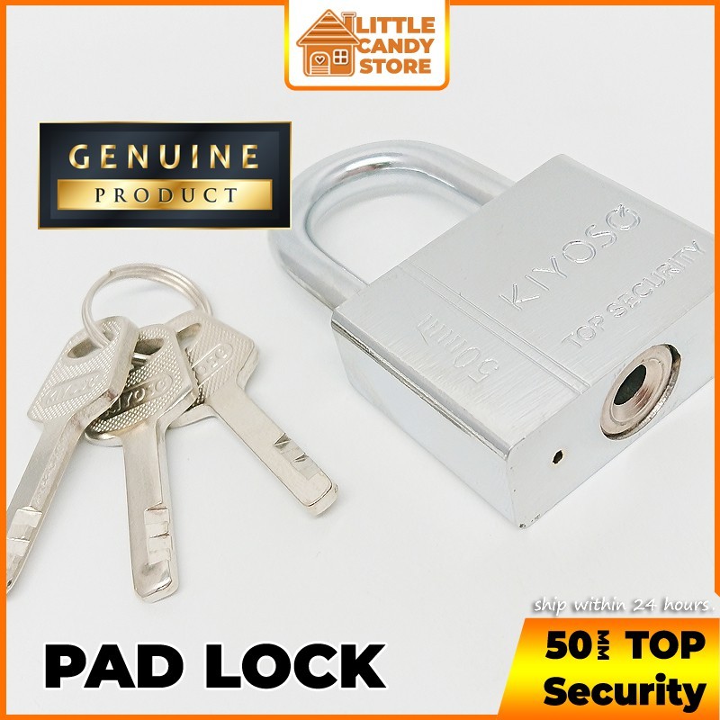High Security Padlock 50mm Stainless Steel Heavy Duty Brass Durable ...