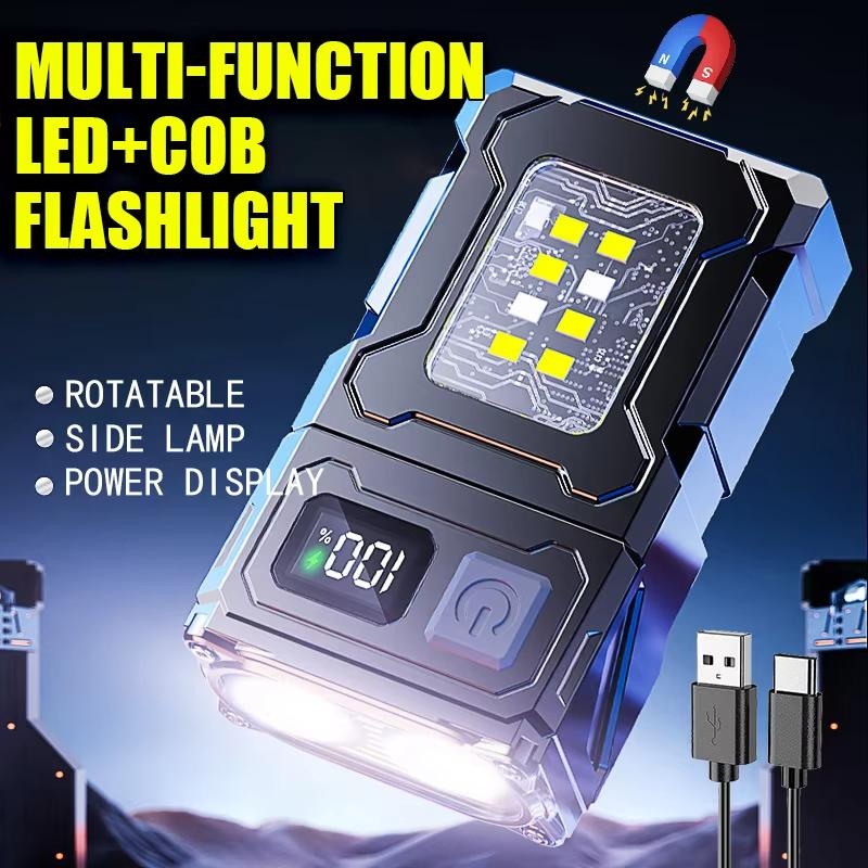 New 90 Degree Super Bright Led Mini Torch Light Rechargeable with ...