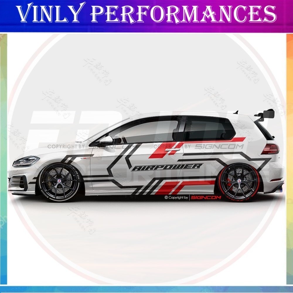 JDM Car Stickers Exterior Details Stickers Car For Ford Focus 2 3 1 MK2 ...