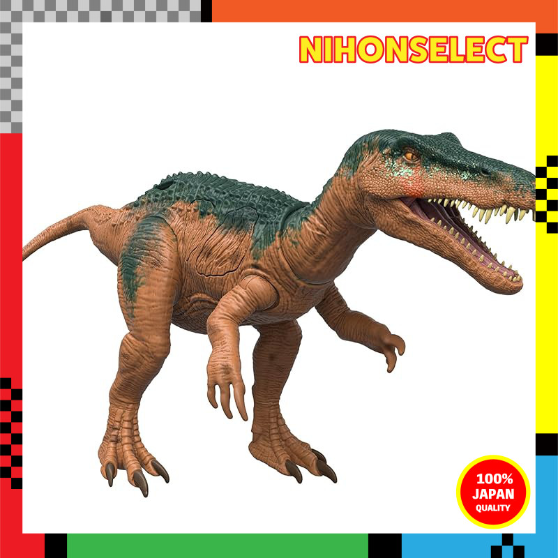 Mattel Jurassic World Damage! Light-Up Baryonyx [Dinosaur Toy] [Total ...