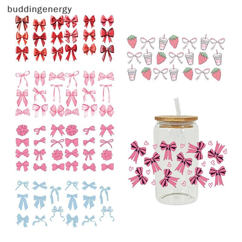 {BUDDI} 3D UV DTF Transfers Wrap Waterproof Oil Proof Stickers 16oz Cup ...
