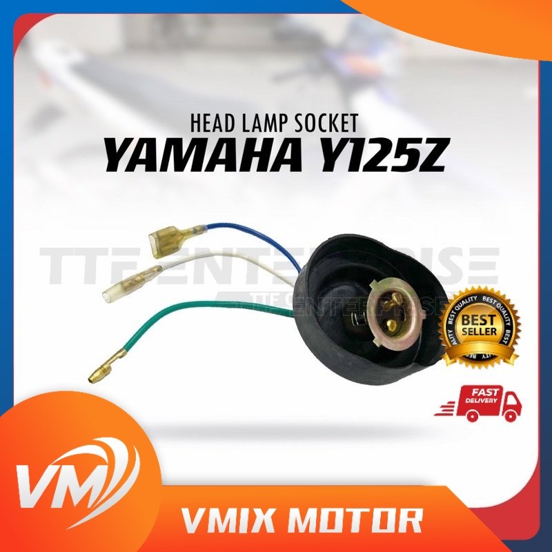 YAMAHA Y125Z HEAD LAMP SOCKET | Shopee Malaysia
