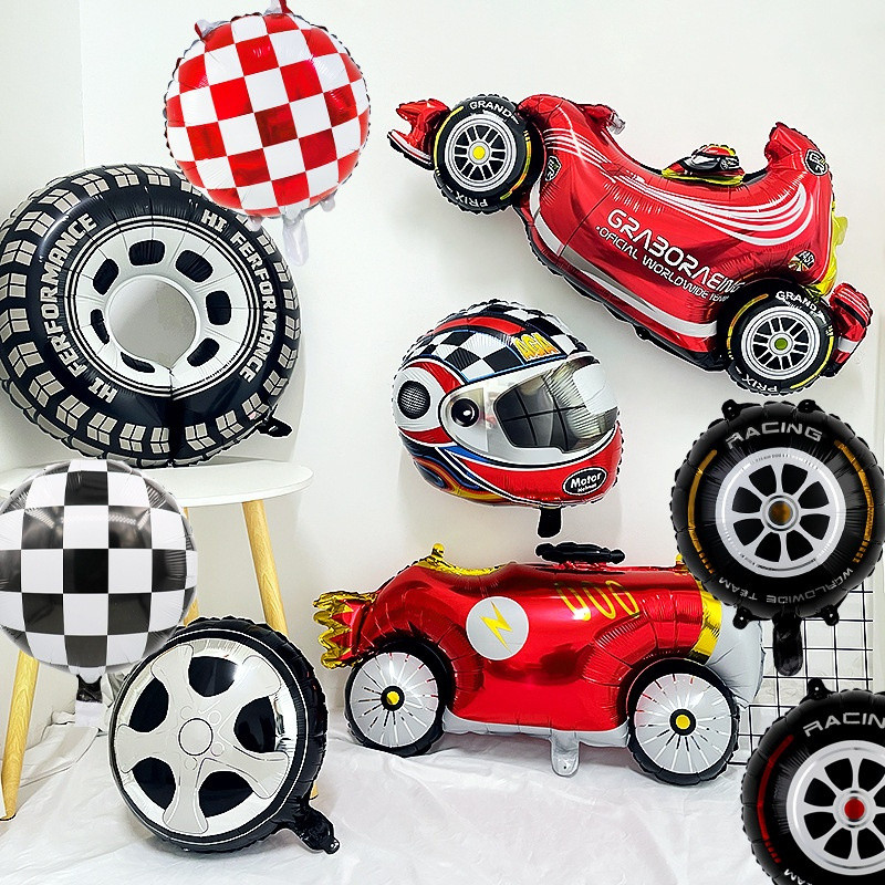 AGM Foil Balloon F1 Racing Car Wheel Motorbike Motor Motorcycle Bike ...