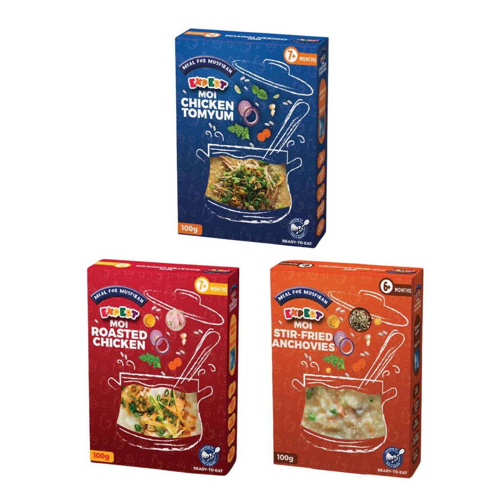 Meal for Musfirah Baby Food Ready to Eat RTE Porridge Bubur Moi Expert ...