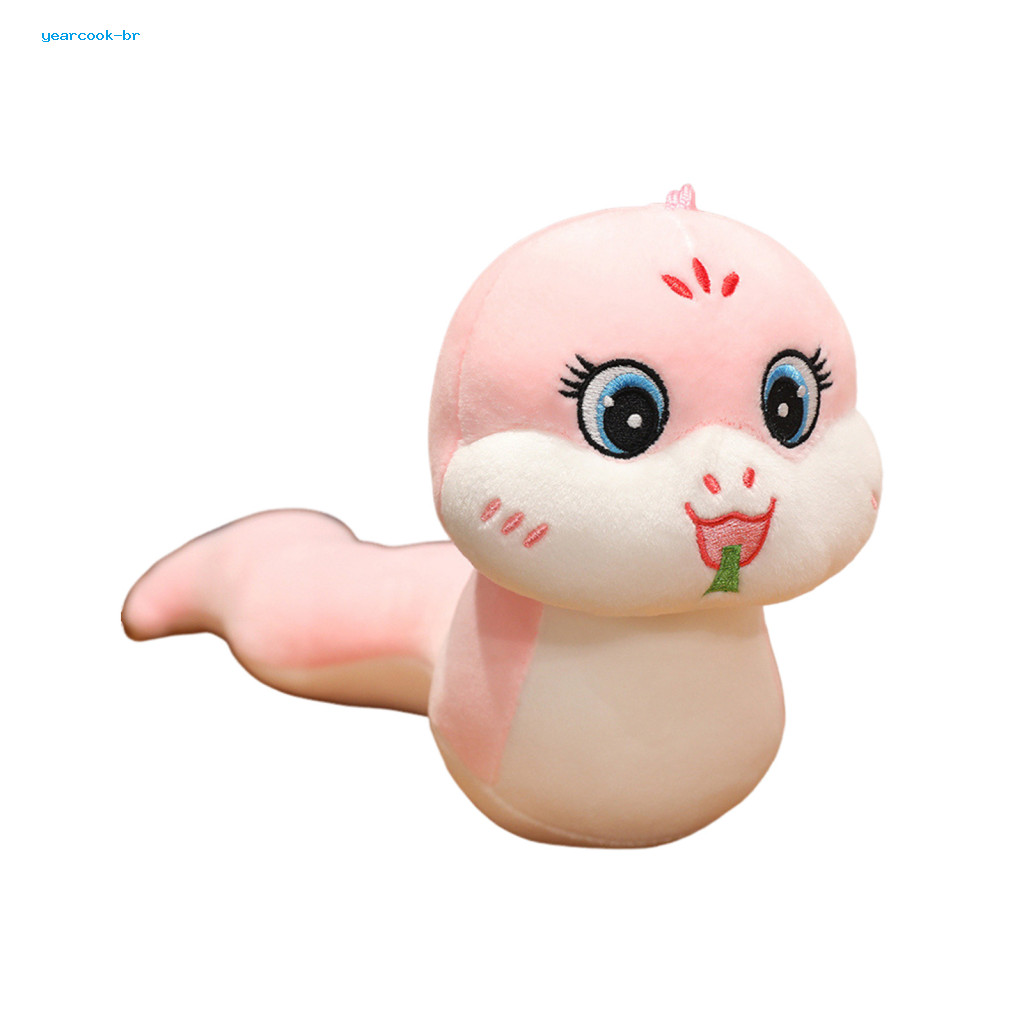 YA Colorful Snake Plush Toy Cute Snake Stuffed Chinese Zodiac Snake ...