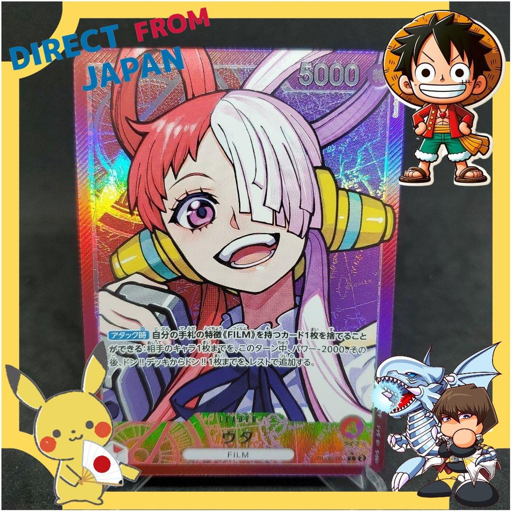 Direct from Japan☆彡One Piece Card Uta Leader Parallel | Shopee Malaysia