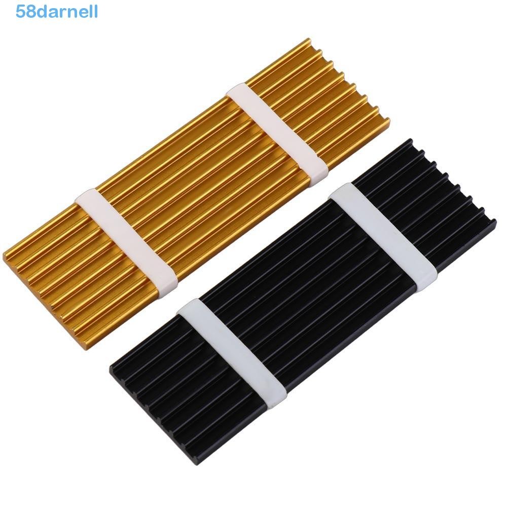 DARNELL M. 2 Radiators, NVME Thermal Conductive Silicon Wafer SSD Heat ...