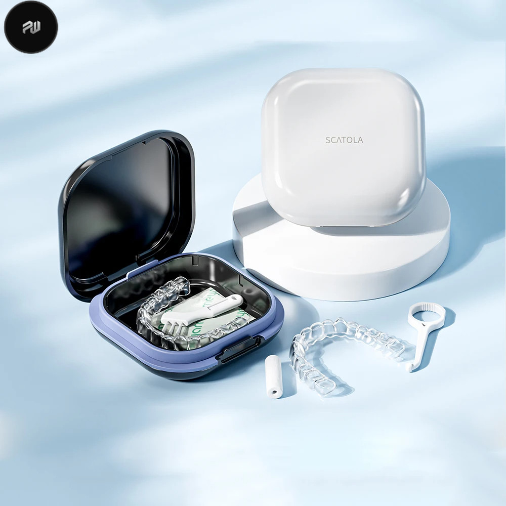 PW Newest Dental Braces Storage Box Orthodontic Denture Retainer ...