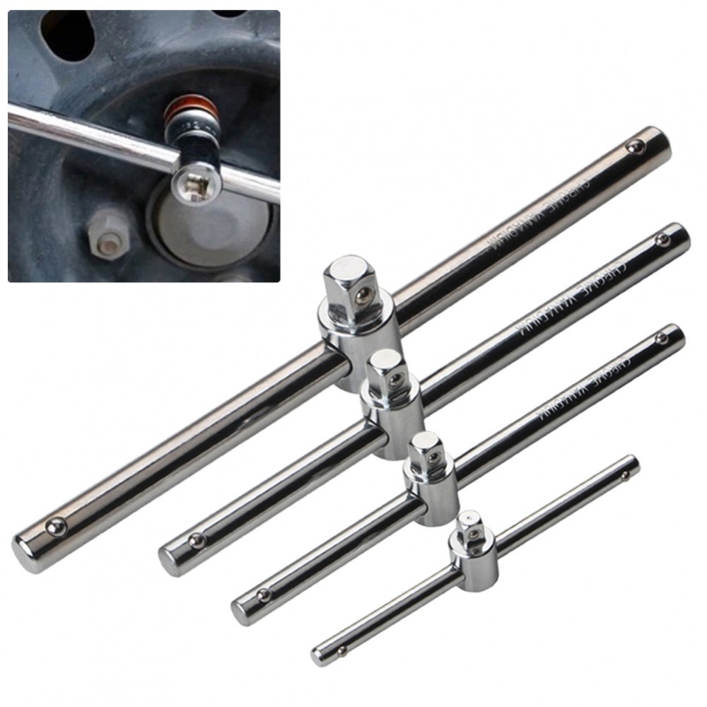 Sliding Rod Extension Chrome Vanadium Steel Socket Adapter Sliding Rod ...