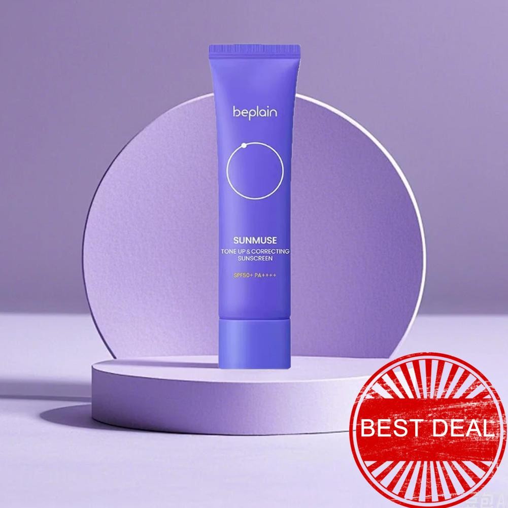 Purple Tone-up Sunscreen Correcting Lightweight & Non-greasy Spf50+ Pa ...