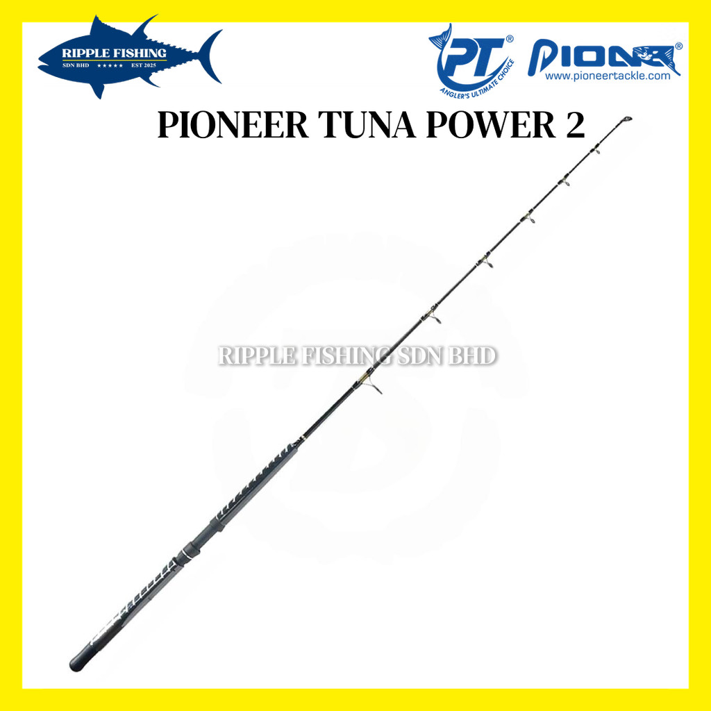 PIONEER TUNA POWER 2 BOTTOM FISHING ROD (SPINNING/BAITCASTING) | Shopee Malaysia