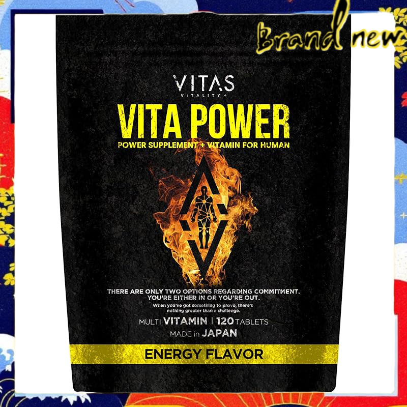 VITAS VITA POWER Maca Zinc Multivitamin - 120 Capsules (30-Day Supply) | Shopee Malaysia